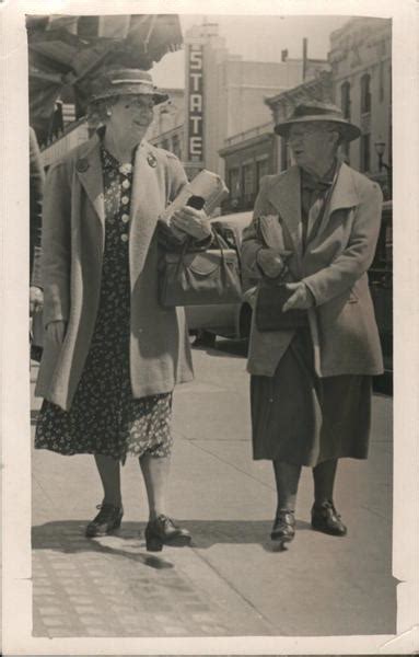 Two Women In San Jose California Postcard