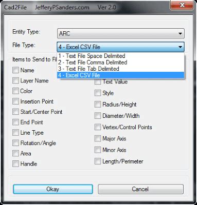 AutoLISP Xuất dữ liệu CAD qua Excel