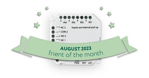 Io Module Smart Zigbee Inputoutput Module For Home Automation Frient