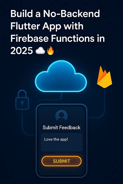 Build A No Backend Flutter App With Firebase Functions In 2025 ☁️🔥 By