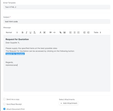 Email Template Styling In HTML Not Working ERPNext Frappe Forum