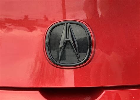 Black Rear Emblem Integraforums 2023 Acura Integra And Type S Forums