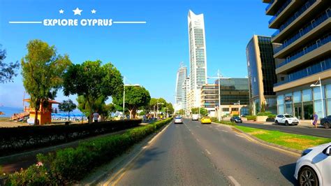 Driving Around Limassol City In Cyprus 4k 60 Youtube