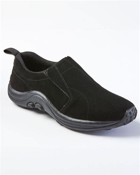 Casual Suede Slip On Shoes At Cotton Traders