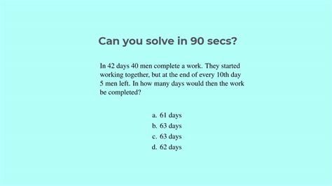 How To Solve Man Hour Work Problems In Simple Steps SureSolv