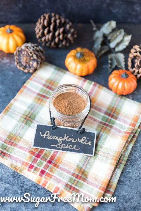 Homemade Pumpkin Pie Spice Recipe Sugar Free Mom