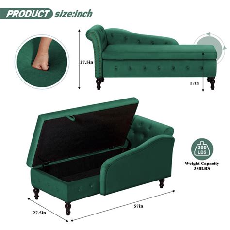 House Of Hampton® Hayliegh Velvet Chaise Lounge Wayfair