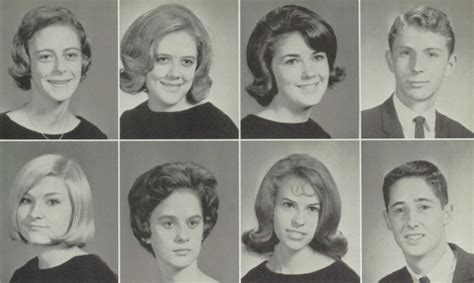 1965 Robert E Lee High School Yearbook High School Hairstyles 60s Hair And Makeup Retro