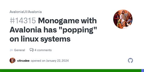 Monogame With Avalonia Has Popping On Linux Systems AvaloniaUI Avalonia Discussion