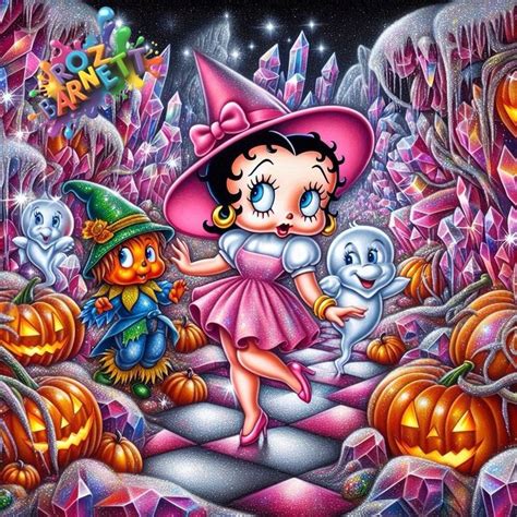 Betty Boop Halloween Cartoon Betty Boop Art Voyez Y A