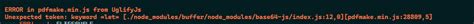 build failing · issue 2122 · bpampuch pdfmake · github