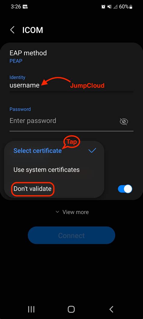 Connecting Your Android To ICOM S WiFi Idaho College Of Osteopathic Medicine