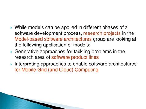 ppt model based software architectures powerpoint presentation free