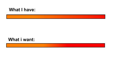 Simple 2 Coloured Static Gradient Is Not Exactly What I Want