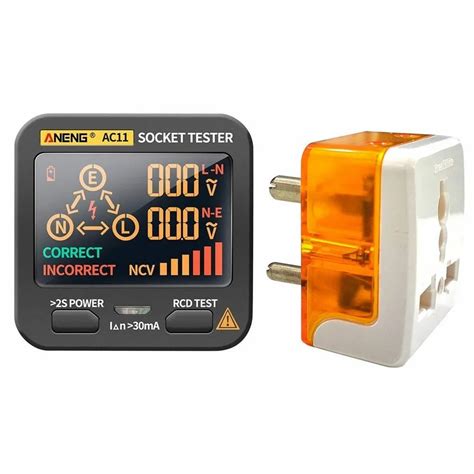 Anege Premium Electric Socket Tester With 3 Pin Plug At ₹ 1799 Piece In Noida