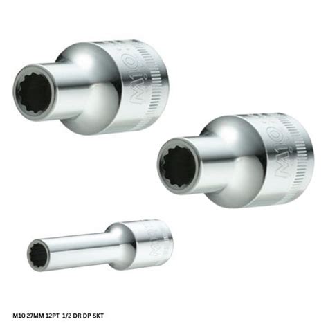 M10 27mm 12pt 12 Dr Dp Skt Kugan Hardware Trusted By Builders