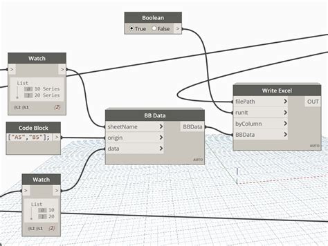 Bumblebee Writing 10 To Two Excel Cells Not 1 Dynamo