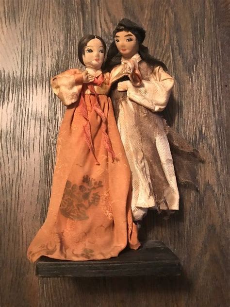 Rare 1940s Japanese Handmade Dolls Mother And Daughter Okinawa Ryukyu Islands Japan Etsy