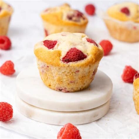 Raspberry Muffins Spatula Desserts