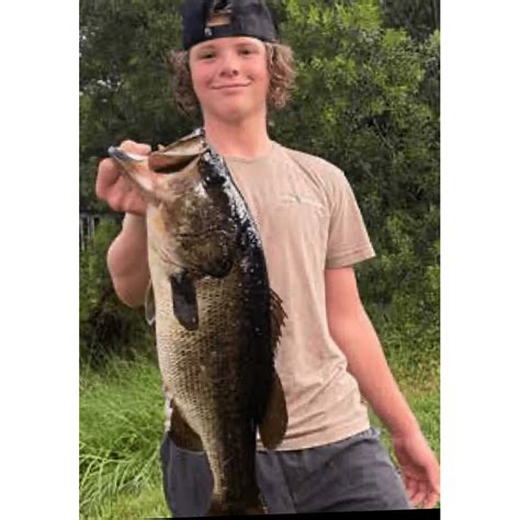 Hayden Wolf With “biggin” He Caught In A Private Pond In Chuluota Coastal Angler And The Angler