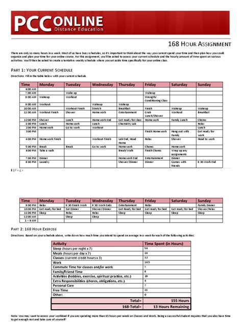 168 Hour Assignment Compatible Version 2 Pdf