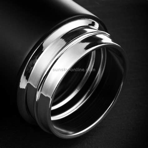 450ml 이중 절연 스테인레스 스틸 진공 보온 물병 차내 비즈니스 컵 사용 블랙