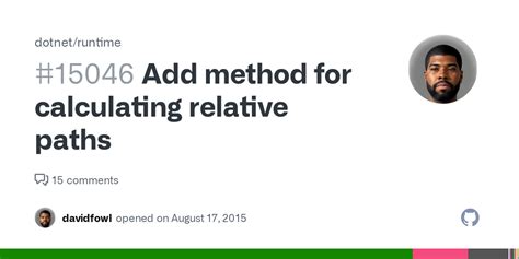 Add Method For Calculating Relative Paths · Issue 15046 · Dotnet