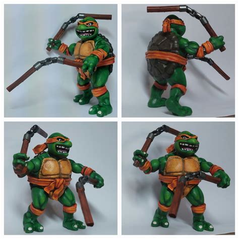Printed One Of My Mini Turtles At 4 Scale Rtmnt