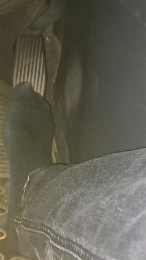 Stinky Gas Pedal Revving In Smelly Sock