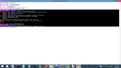 Github Unable To Run Virtual Machine Through Vagrant Up Stack Overflow