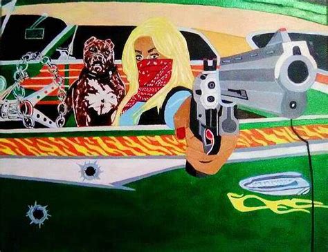 Online Art Contest Gangster Girls Pixels