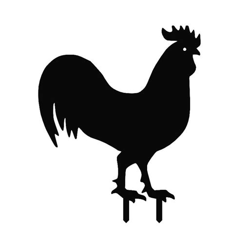 Chicken Rabbit Cat Garden Stakes Dxf Svf Files Rabbit Etsy