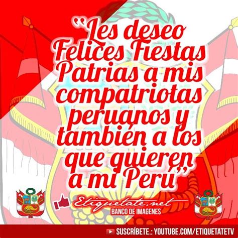 28 De Julio Frases Fiestas Patrias Perú Poemas Dedicados Al Peru Por