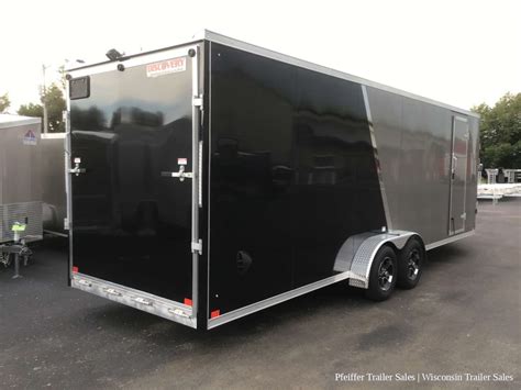 2023 1000 Off 7x29 Discovery Aero Lite Se 4 Pl Snowmobile Trailer