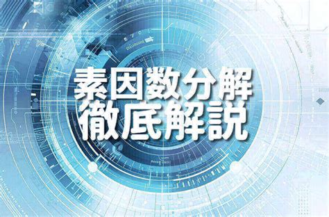 Pythonで理解する素因数分解！初心者でも5ステップで理解できる方法 Japanシーモア