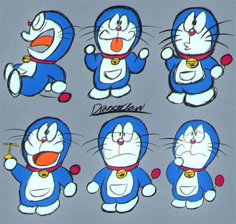 Doraemon Doodles Because Yes By Masterdragonsamurai On Deviantart