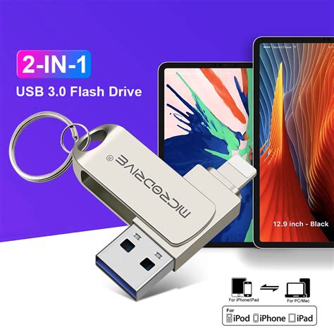 Microdrive 256gb Usb30 Flash Drive Dual Interface Fast Transmission Speed Pendrive Mini
