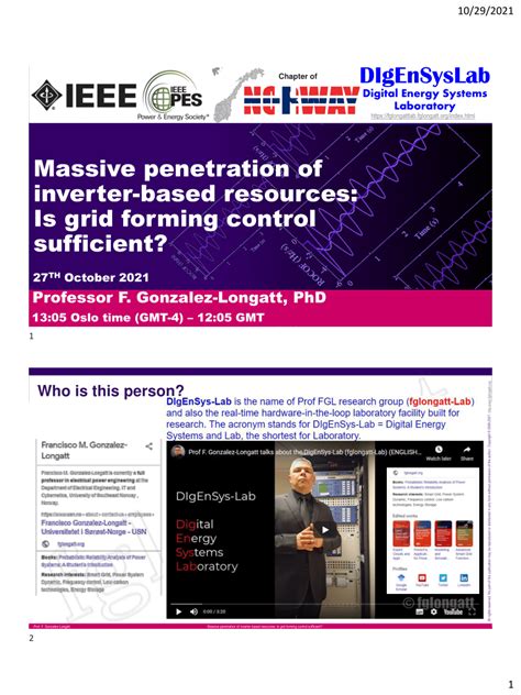Pdf The Massive Penetration Of Inverter Based Resources Is Grid Forming Control Sufficient