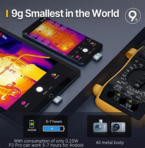 Portable Temperature Measuring Camera With Infrared Imaging Portable Temperature Camera And