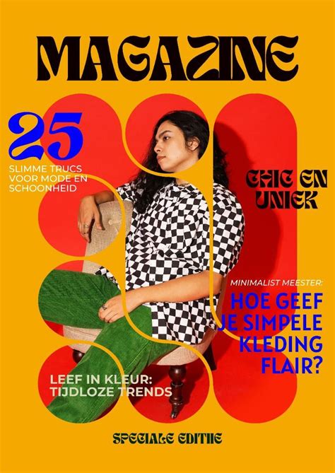 Magazine Cover Designs Tijdschrift Covers Vintage Ontwerpen Grafische