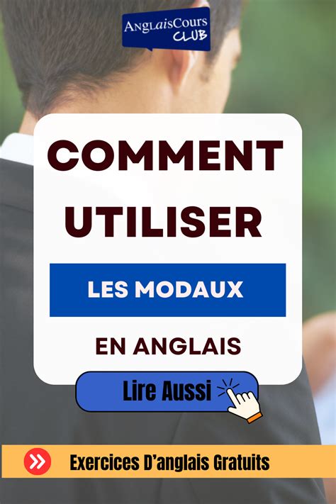 Les Modaux En Anglais Exercice 1 Artofit