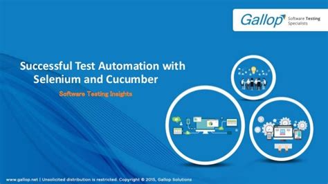 Successful Test Automation With Selenium And Cucumber