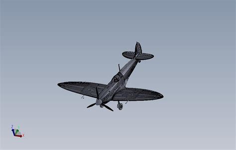 喷火mkii Solidworks 2017 模型图纸免费下载 懒石网