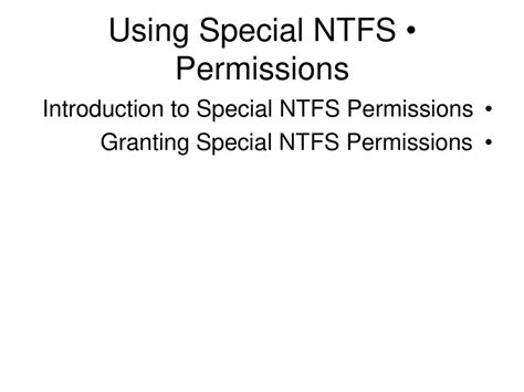 managing data by using ntfs ppt download
