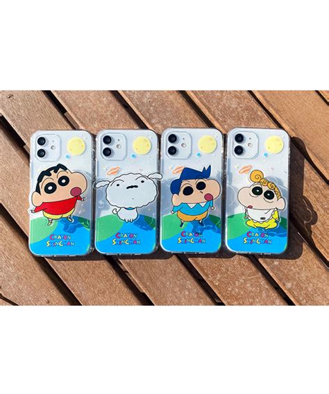 [짱구정품]짱구 우주여행 스마트톡톡 클리어 투명 젤리 케이스 짱구 짱아 맹구 훈이 유리 흰둥이 아이폰14 프로 맥스 아이폰13