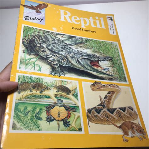 jual buku seri biologi reptil david lambert jakarta barat bacalah