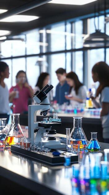 Quotmodern Stem Lab With Hightech Equipmentquot Premium Ai Generated