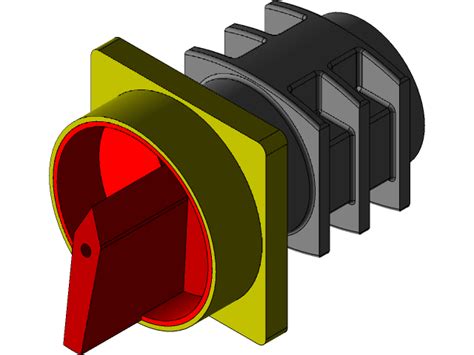 Selector Switch Autocad