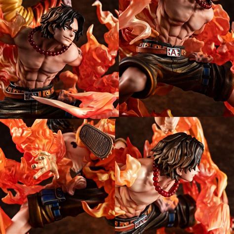 One Piece Luffy And Ace Bond Between Brothers Statue Pop 25cm