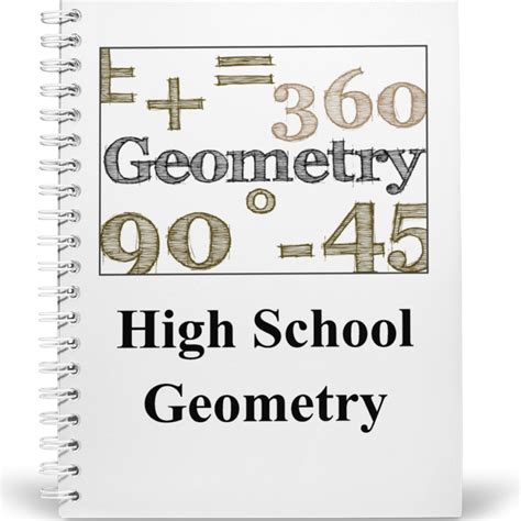 Geometry High School School Activities
